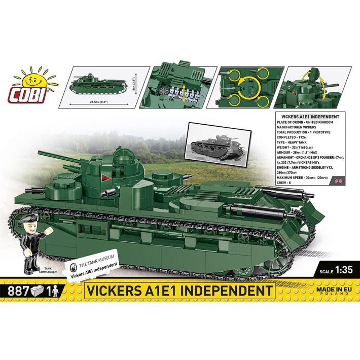Vickers A1E1 Independent / WW1 / Militaria w sklepie Cobi.eu Vickers A1E1 Independent / WW1 / Militaria w sklepie Cobi.eu